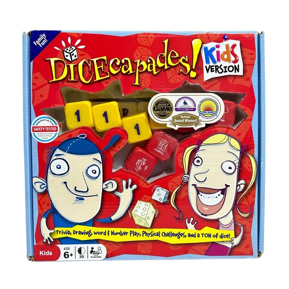 Haywire | Toys | Dicecapades 0 Complete Kids Version Fun Family Board ...